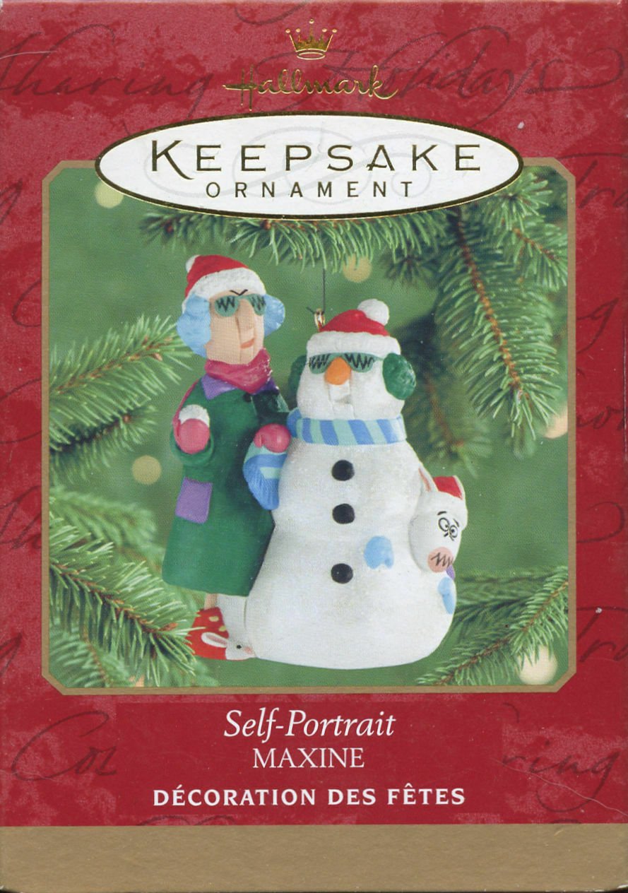 2000 Hallmark Grouchy Old Lady Ornament SELF-PORTRAIT MAXINE Floyd ...