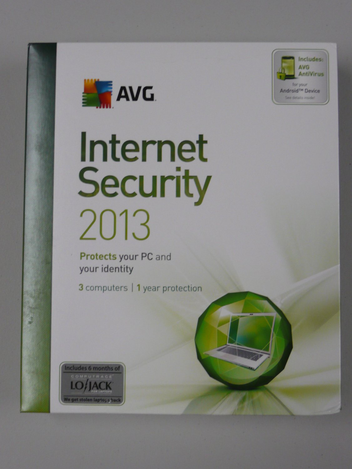 AVG Internet Security Suite 2013 Version 12.0, 3 Users + free 2021 upgrade