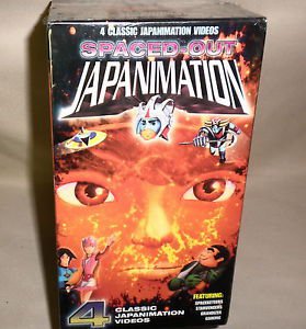 Spaced Out Japanimation 4 Classic VHS Videos ISBN:07396-0012-5