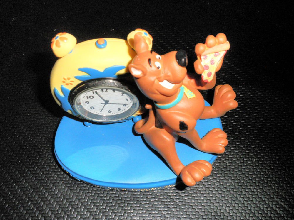 Westclox Cartoon Network Scooby Doo Snack Miniature Clock #34504