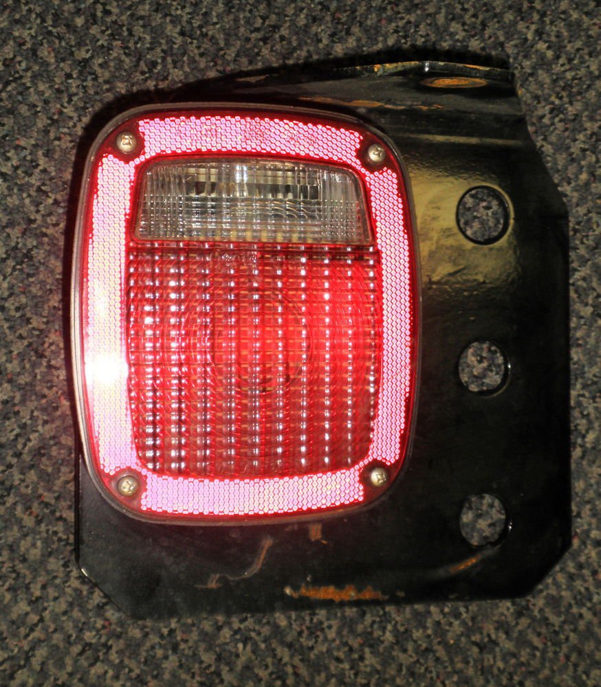 Grote 5371 Tail / Turn / Brake Light On Steel Bracket