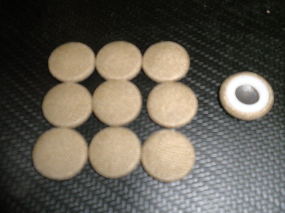 Troyer Products Button / Trim Screw Caps - Color 010 Package 15