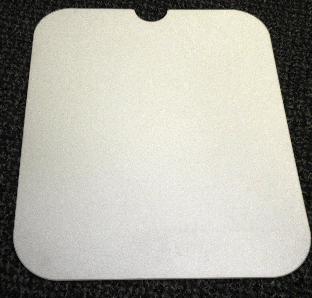 RV Almond Sink Cover Size: 14 7/8" X 16 7/16" X 1/4"