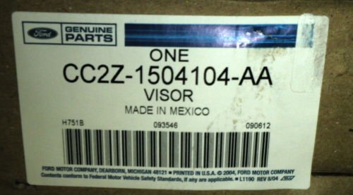 Ford Genuine Parts -Econoline Right Visor #CC2Z-1504104-AA