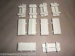 Wiremold Twin Channel Base Seam Clip Ivory Qty. 10 #5406TB