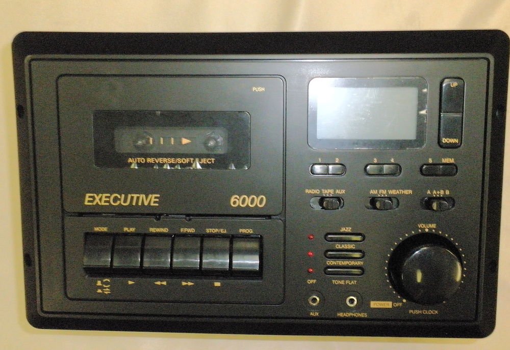 MITO Corp. Executive 6000 AM/FM/Weatherband Radio/Cassette Tape Player ...