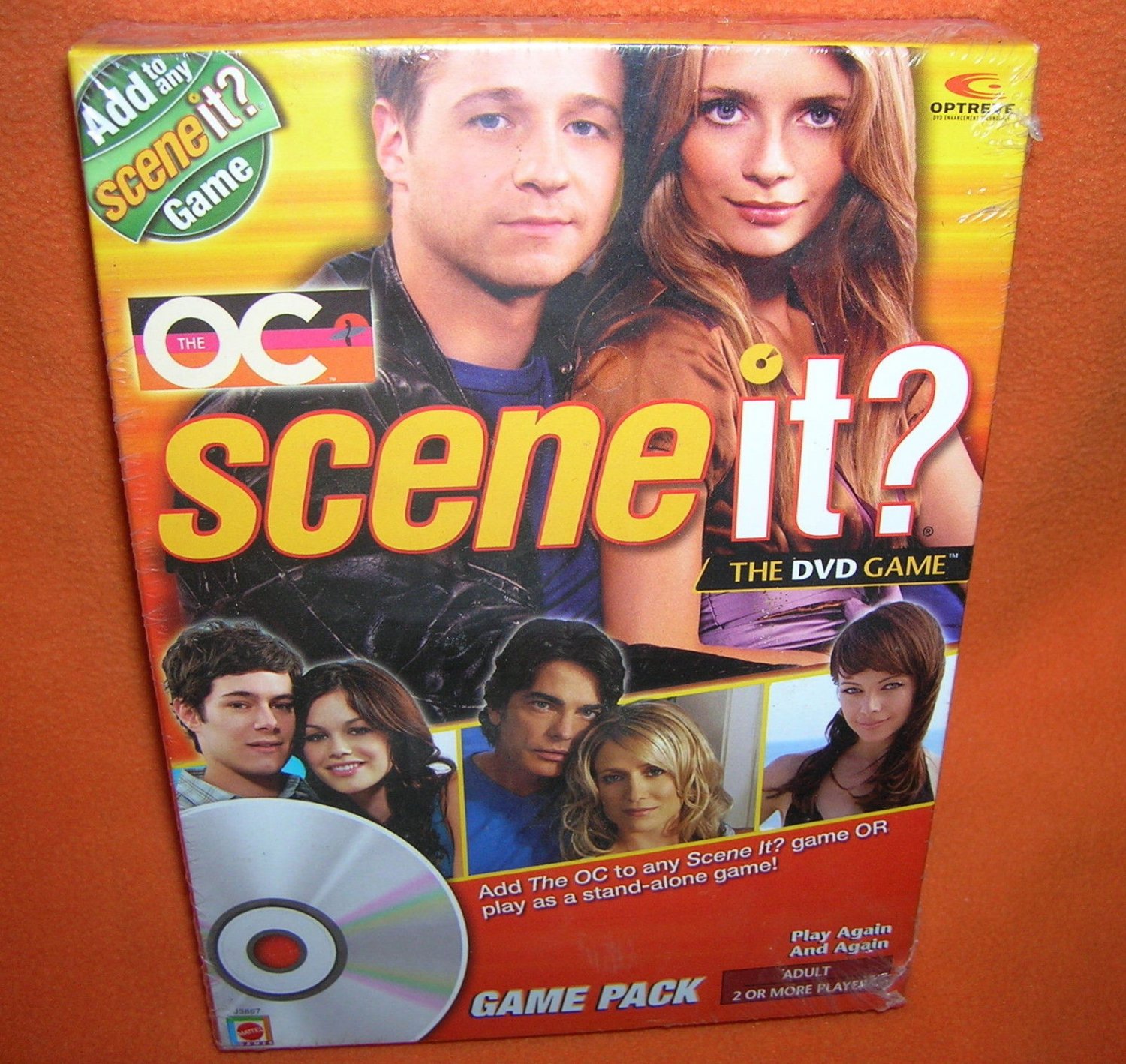 Mattel OC Scene It? DVD Game UPC:027084316865
