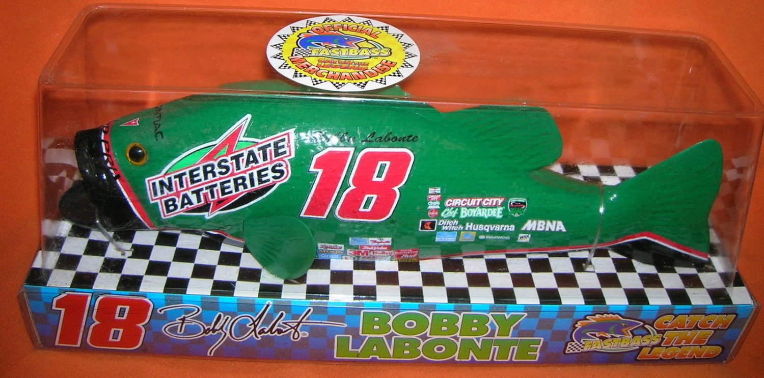 Logo Legend Fast Bass Bobby Labonte Fish UPC:839572000022