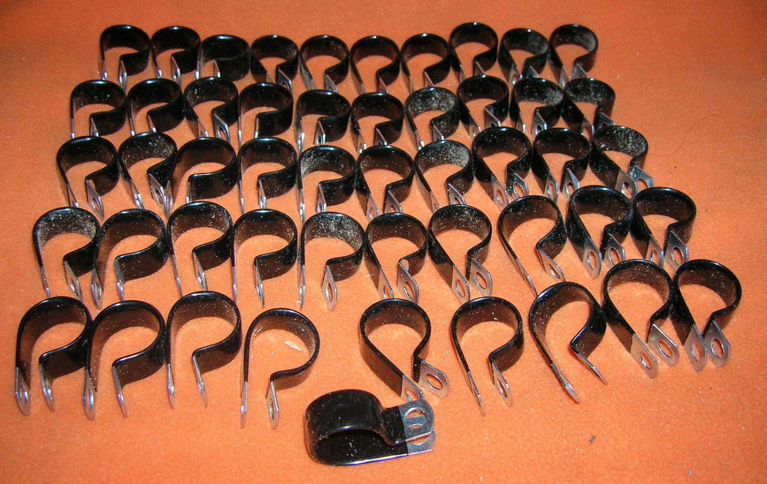 Odyssey 3/4" Coated P Clips For Wire Harness Or Hoses Pack 50 UPC ...
