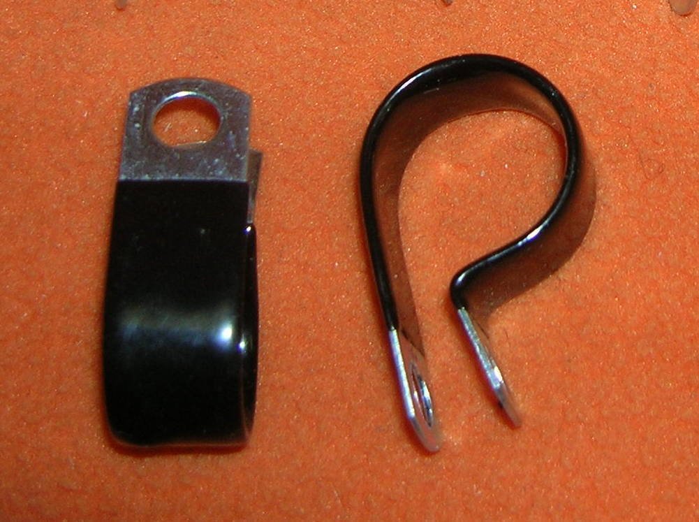 Odyssey 3/4" Coated P Clips For Wire Harness Or Hoses Pack 50 UPC ...