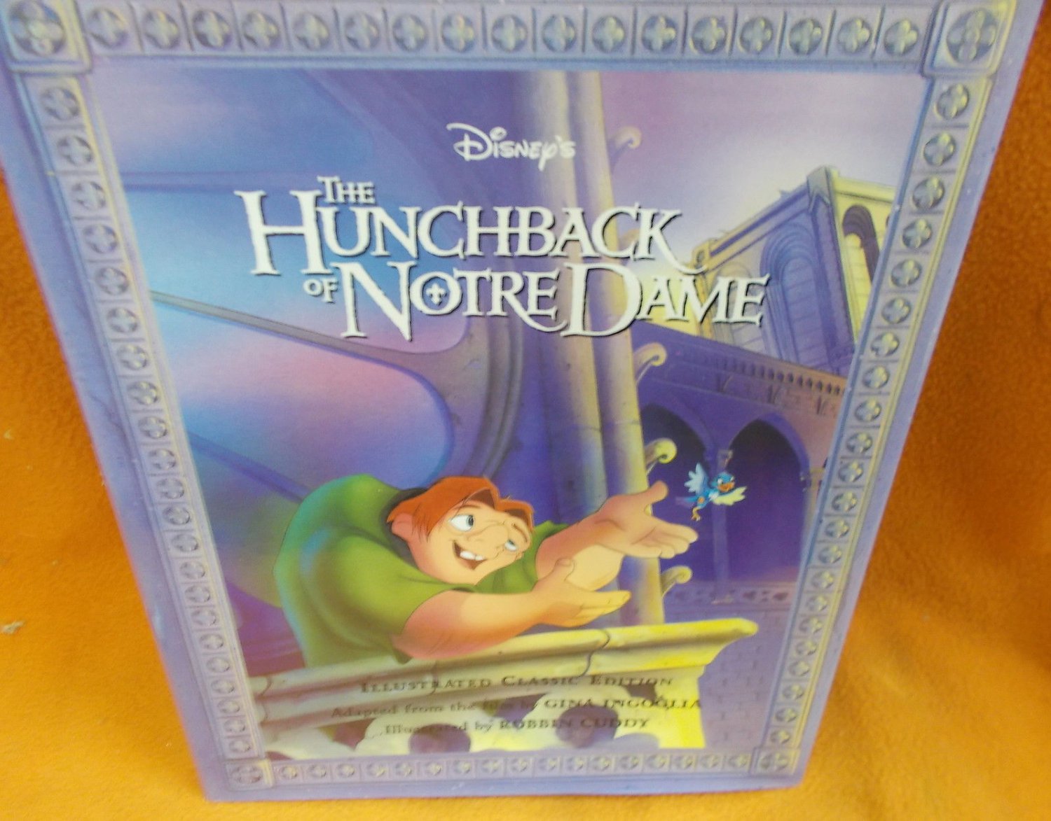 Disney's The Hunchback Of Notre Dame Hardback Book 1996 UPC:9780786830893