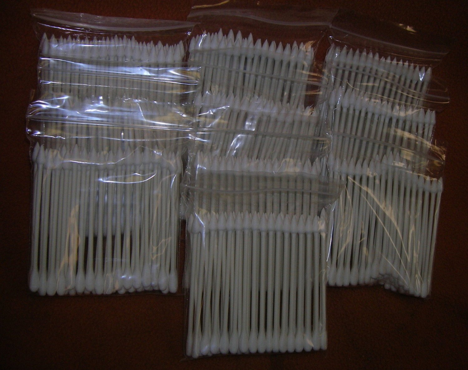 QOSMEDIX Round Swab / Flat Point Tip Swabs 500 Pieces #10231 UPC ...