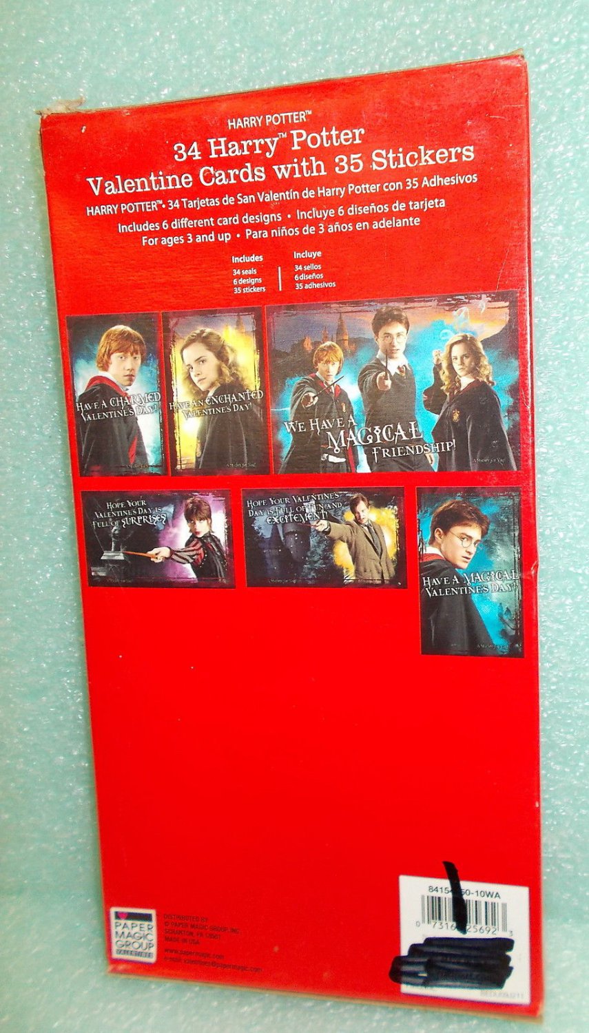 Paper Magic Wolverine & X-Men Valentine Cards 68 Cards UPC:073168308462