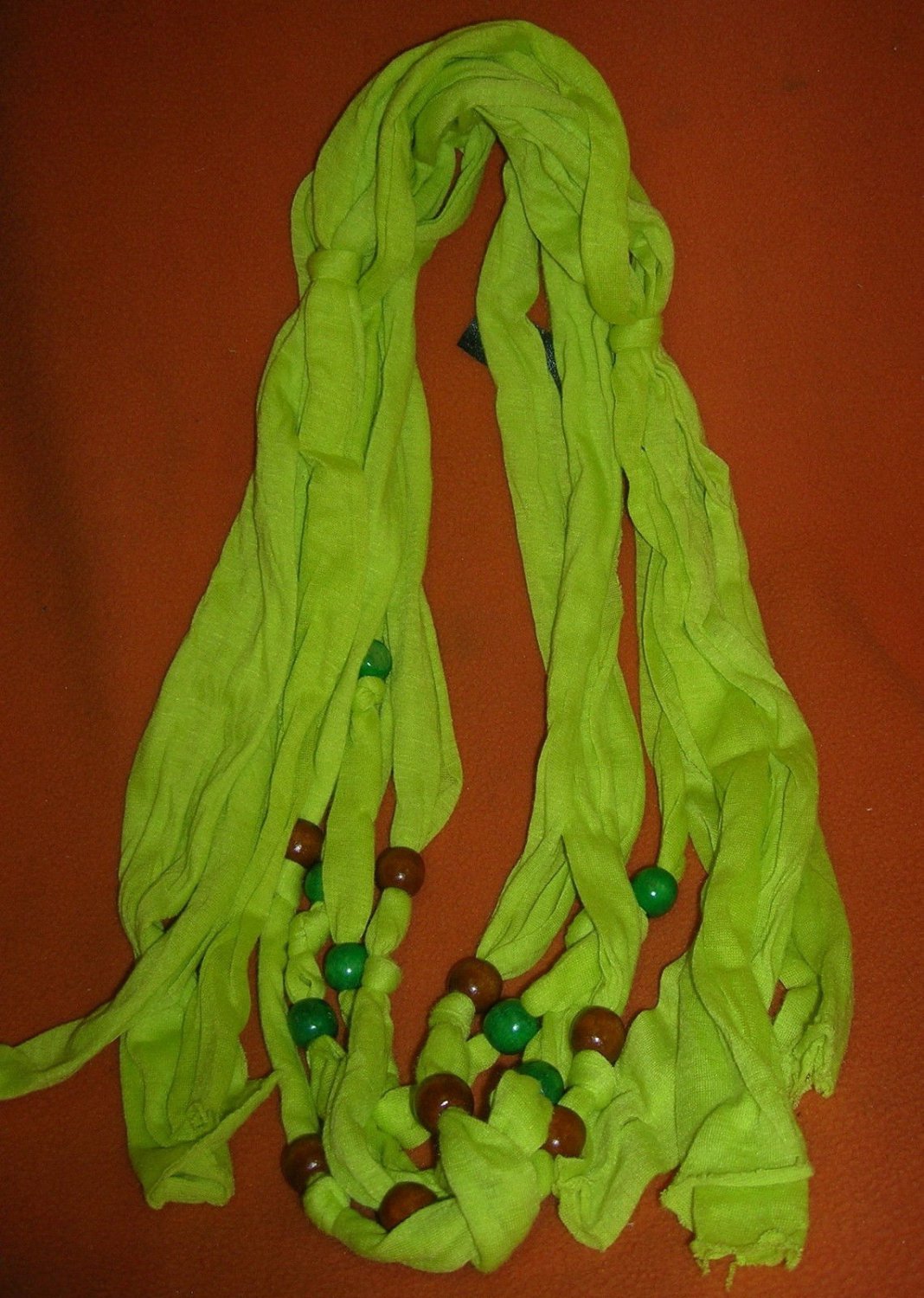 OKER Brand Fashion Scarves - Lime / Black Plaid & Lime UPC:710534487238