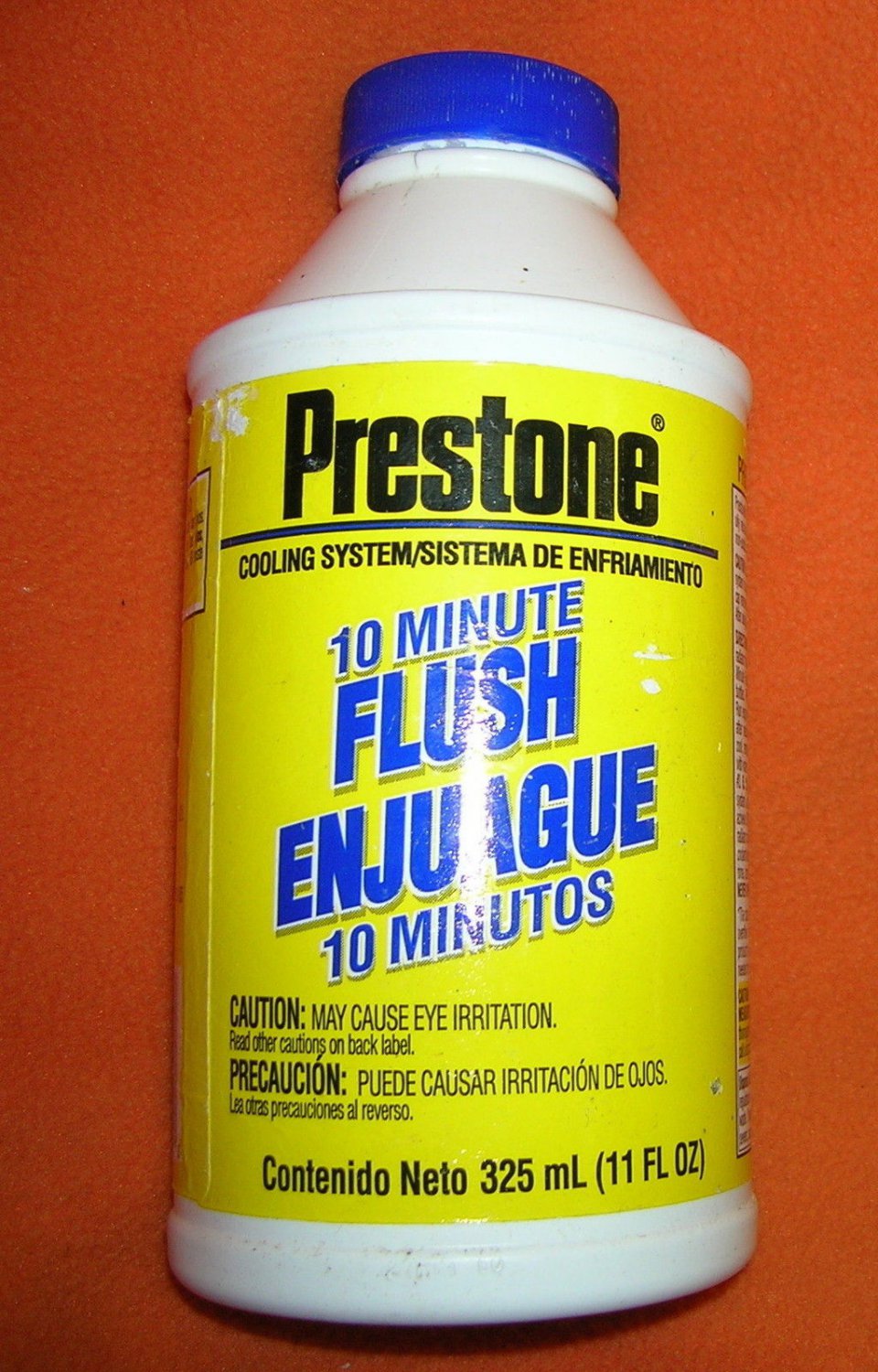 Prestone 10 Minute Cooling System Flush 11 Fl. Oz #AS106BL UPC:797496590350