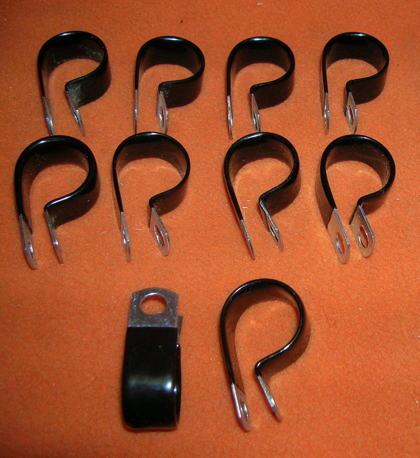 Odyssey 3/4" Coated P Clips For Wire Harness Or Hoses Pack 10 UPC ...
