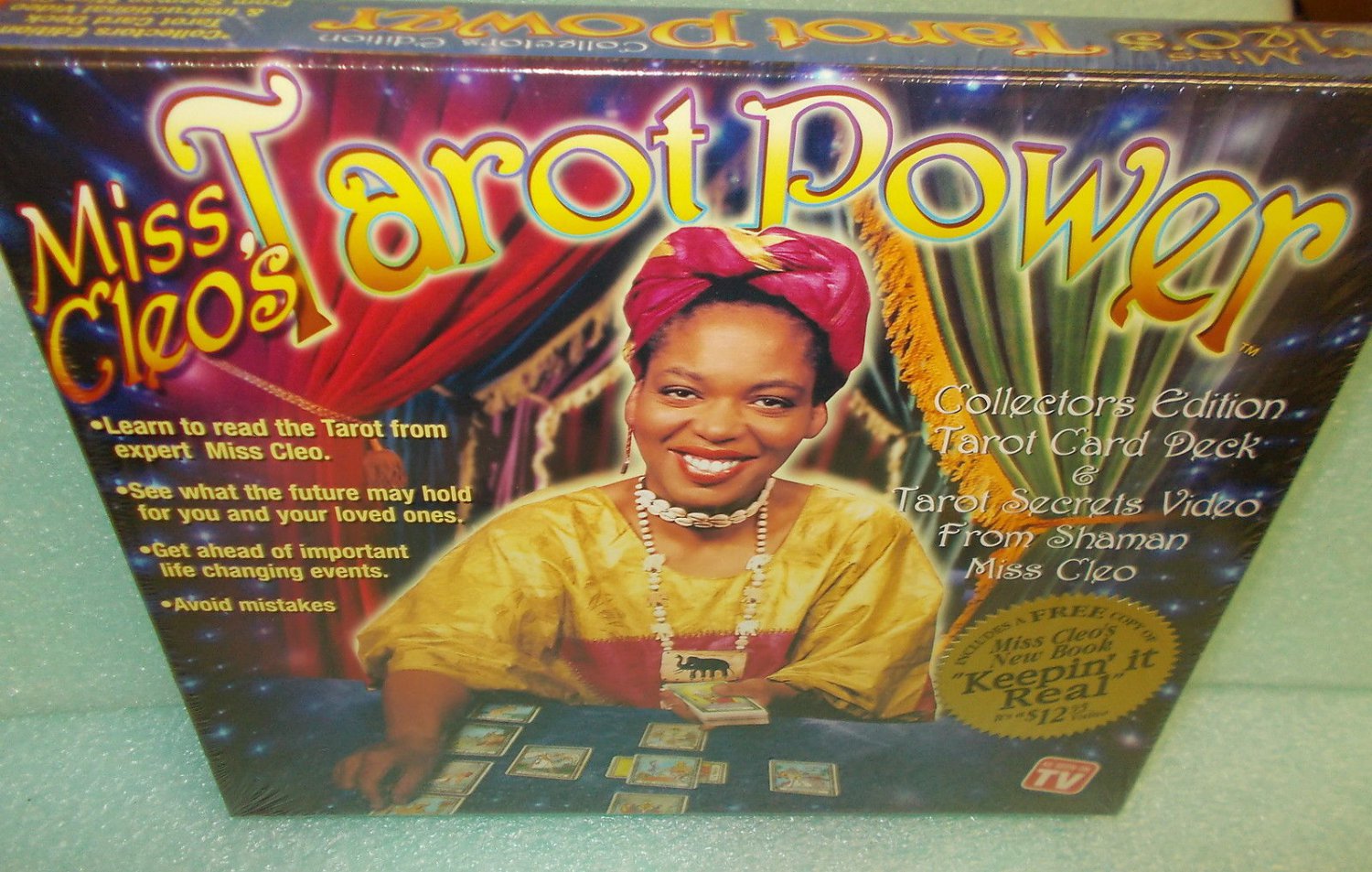 Miss Cleo's Tarot Power Collector's Edition #00001 UPC:820430000018