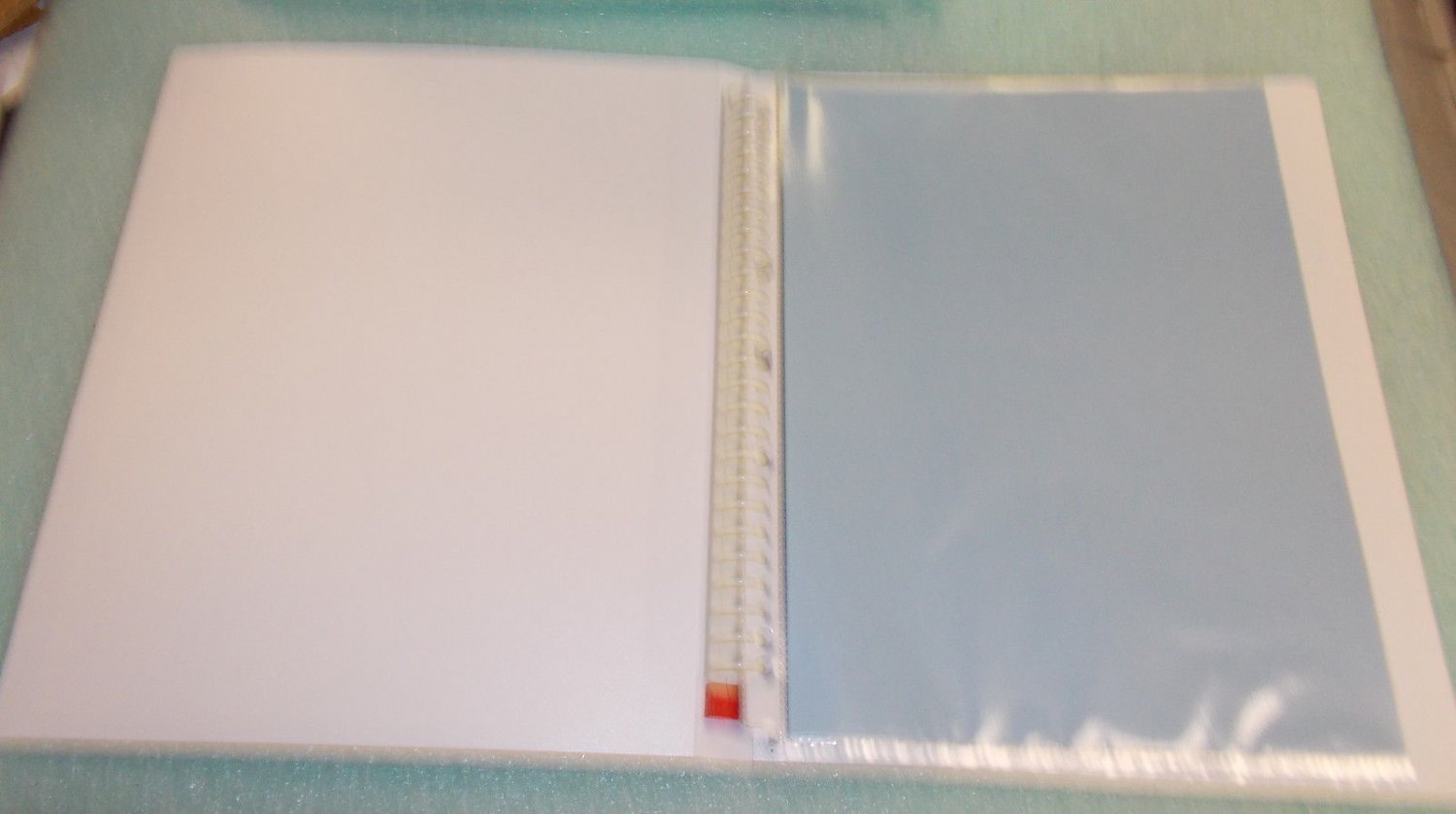 Esselte Corp White Oxford, Split Ring Presentation Book #20241 UPC ...
