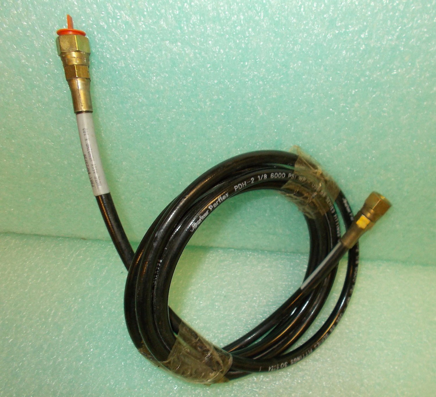 Parker Parflex HWH 1/8" HWH02HP X 102" Hose Assembly #AP23738 UPC ...