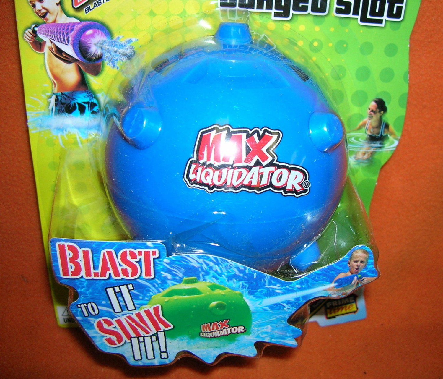 Prime Time Toys Blue Max Liquidator Hydro Blaster Marine Mine Target ...