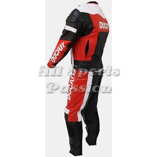 Ducati Motorbike Racing Leather Suit 2-Pc ASP-7717