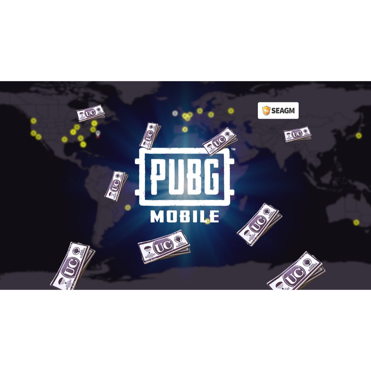 PUBG Mobile 8,100 UC (Digital Code with ZELLE)