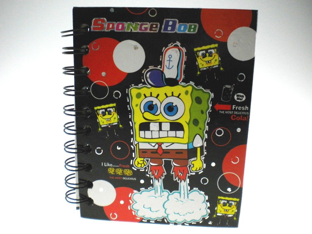 SpongeBob Squarepants diary note book stationery writing pad party gift ...