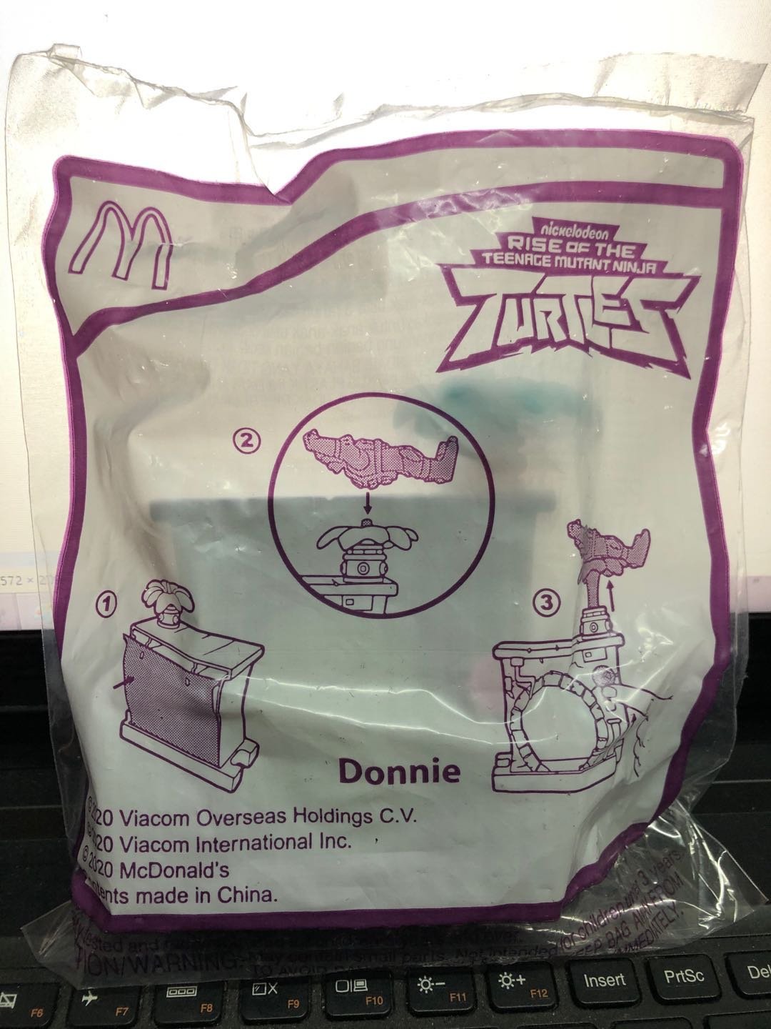 2020 McDonald's Happy Meal toys Nickelodeon Rise of the Teenage Mutant ...