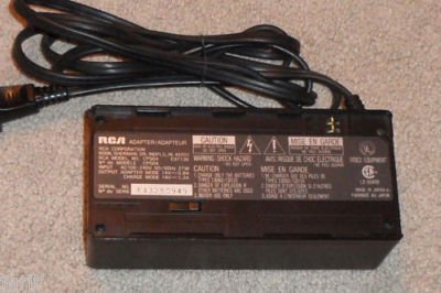 RCA CPS06 BATTERY CHARGER ac adapter - CMR300 camcorder