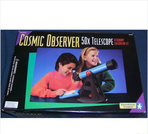 COSMIC OBSERVER 50x telecscope - complete lab set kit science kids ...