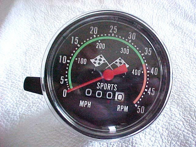 NEW complete bicycle bike SPEEDOMETER kit - cable gear mechanical ...