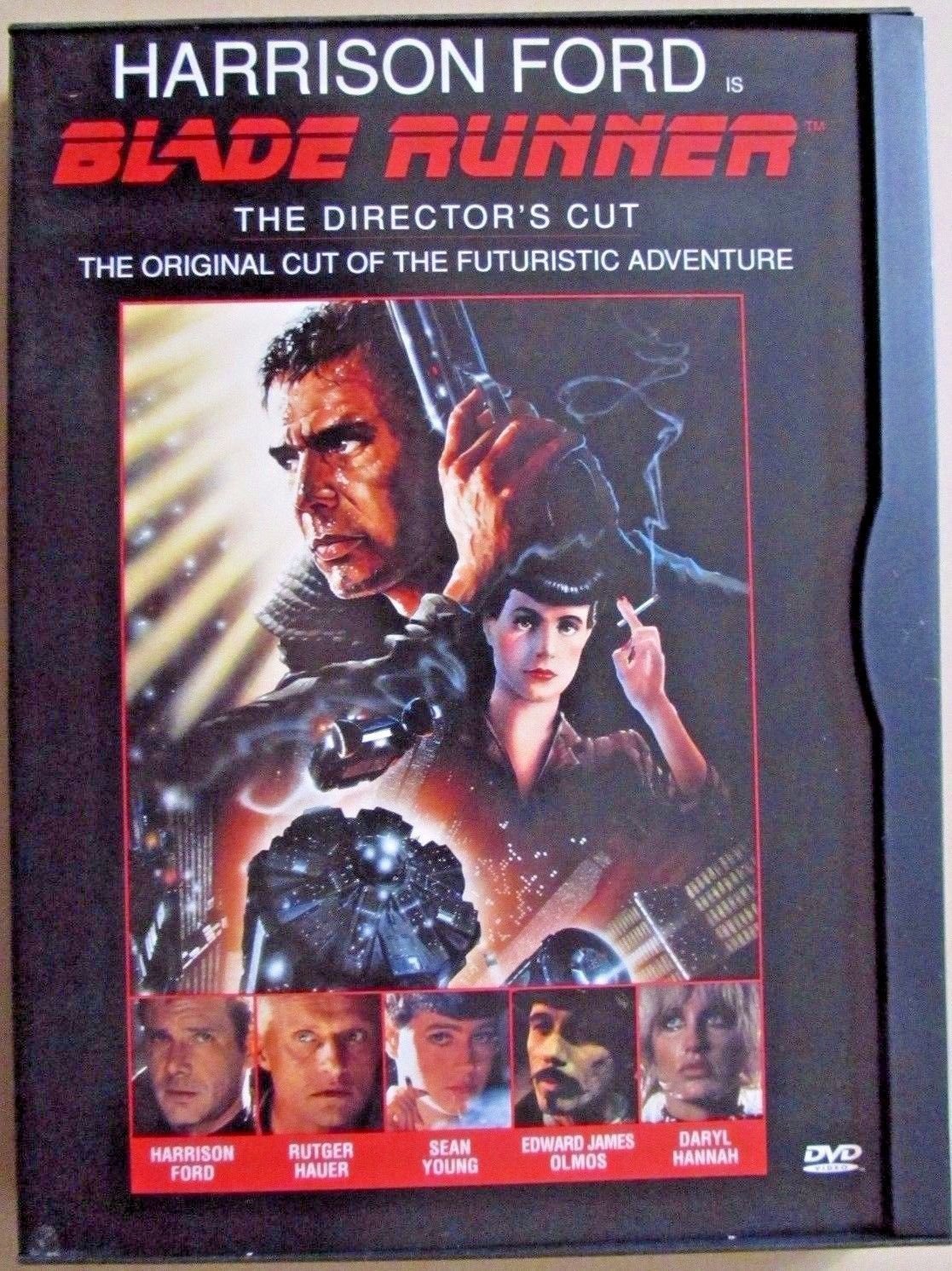 Blade Runner DVD Director's Cut 1982 Harrison FORD Sean YOUNG Daryl HANNAH