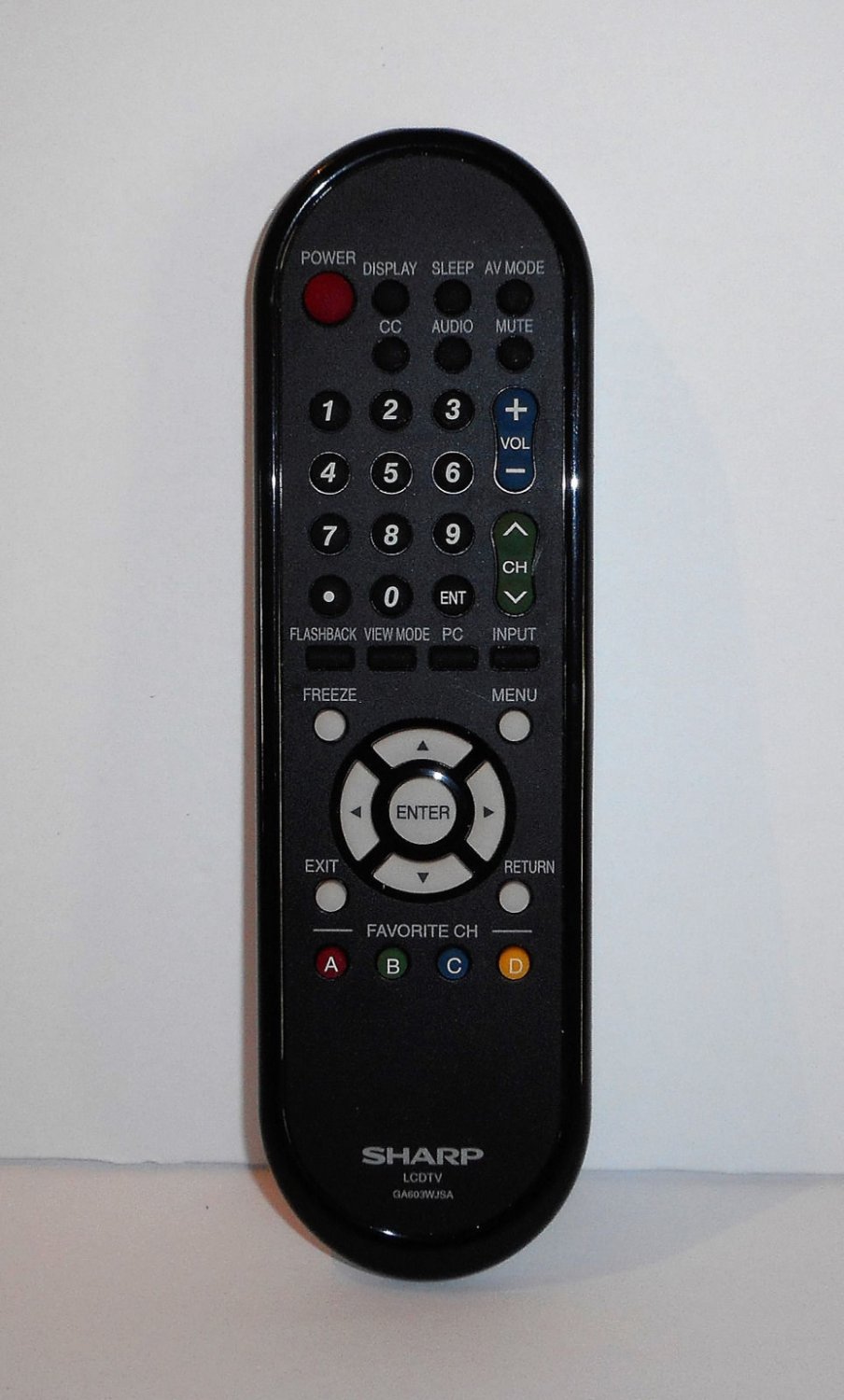 SHARP remote control GA603WJSA LCD TV LC 32D44 32D44U 32D47 19SB15 ...