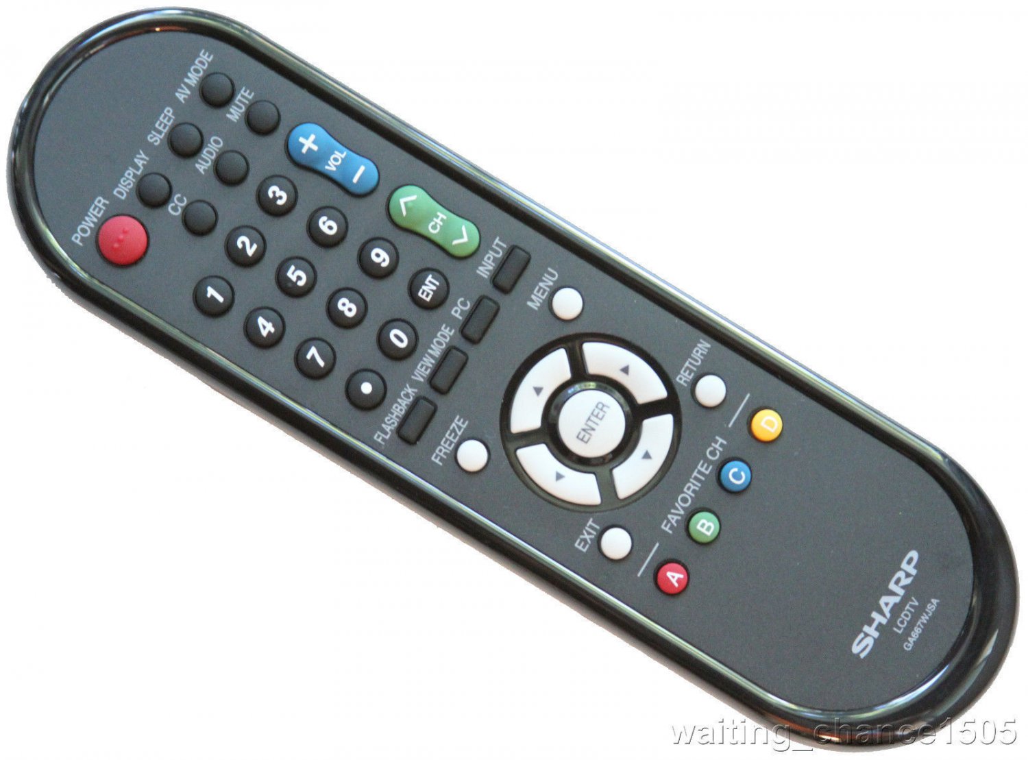 SHARP remote control GA603WJSA LCD TV LC 32D44 32D44U 32D47 19SB15 ...