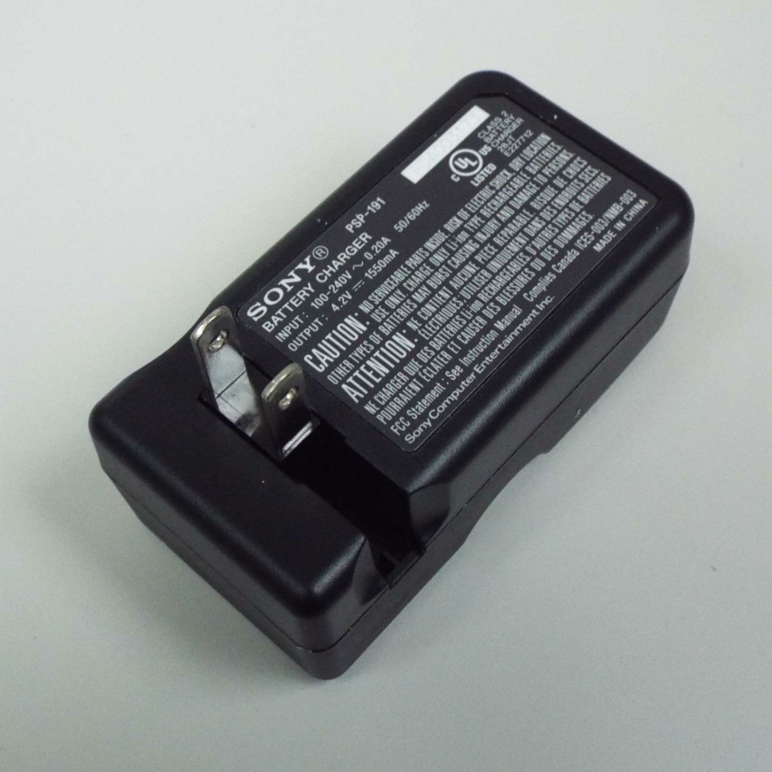 Sony 4.2v battery charger - playstation PSP 1000 electric wall plug ...
