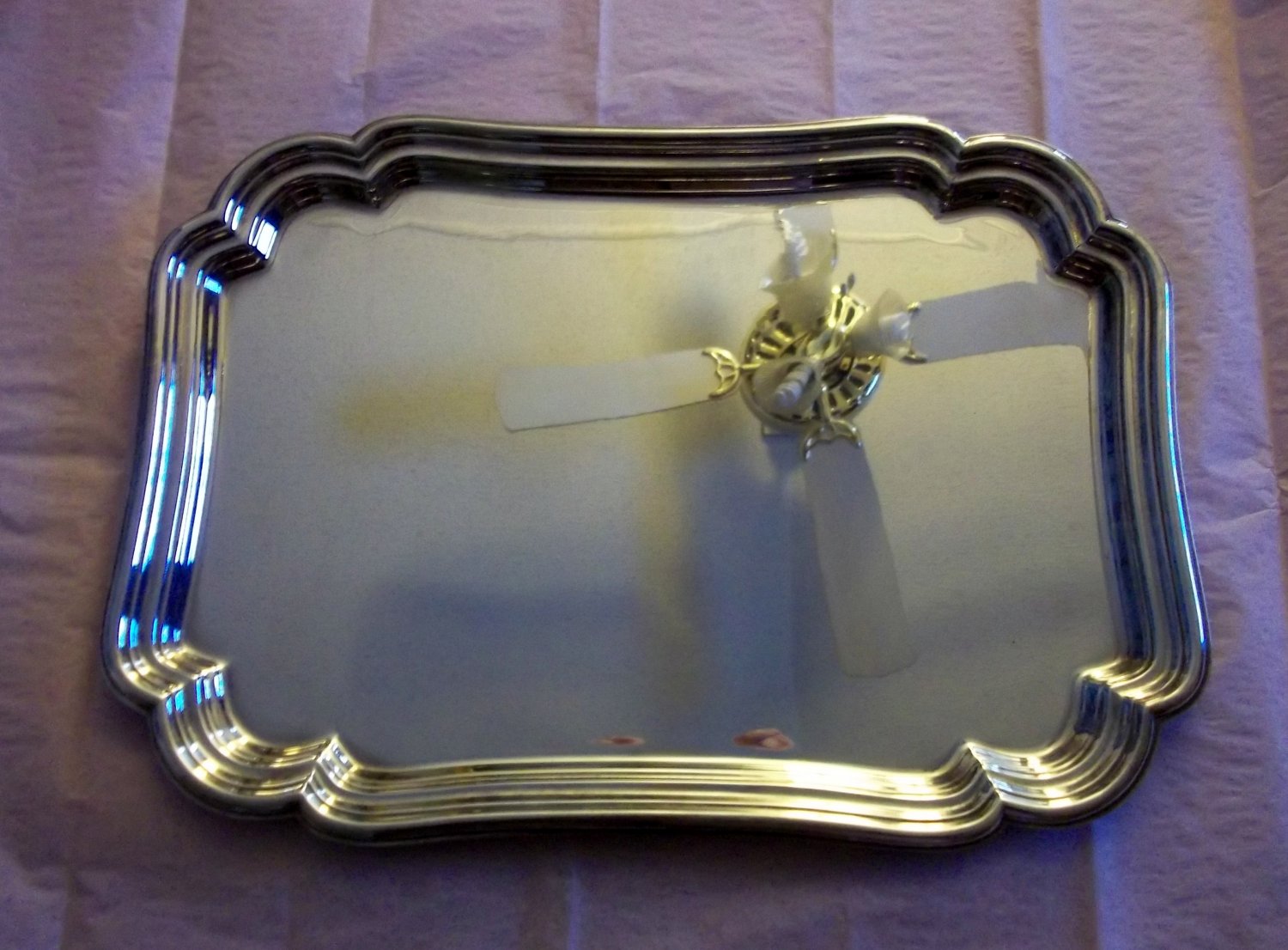 INTERNATIONAL SILVER Chadwick Silverplate Platter