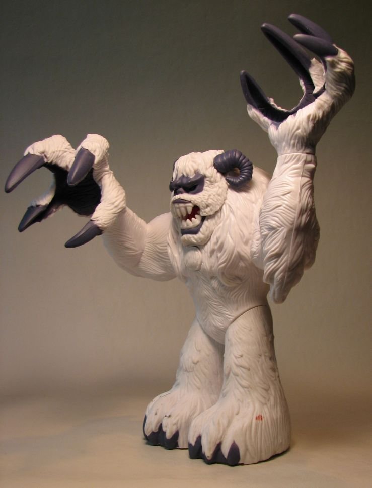 Matchbox Snow Monster - Light & Sound fx - LOOSE