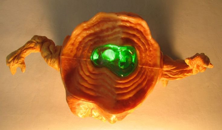 Inhumanoids Redsun/Redlen figure Hasbro 1986