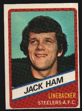 1976 Wonder Bread Football card #18 Jack Ham Steelers