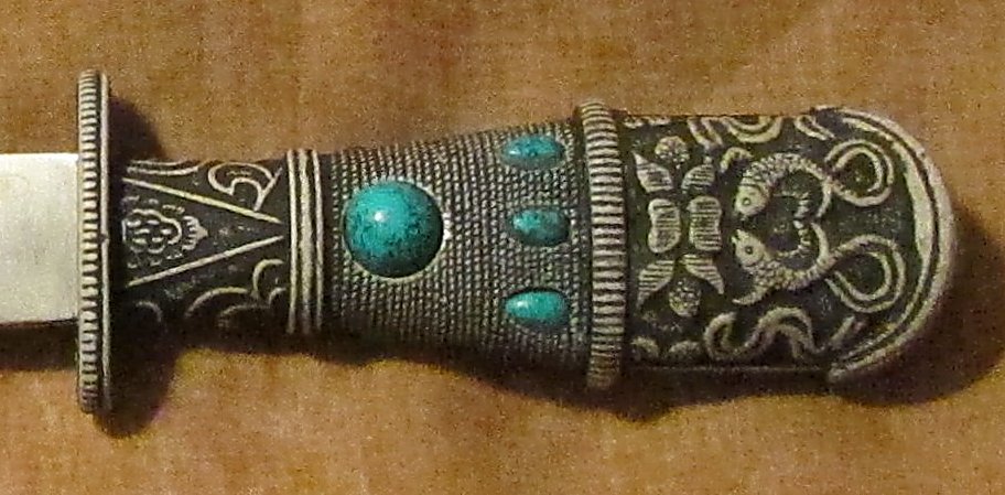 Letter Opener Aztec Inca Desk Knife