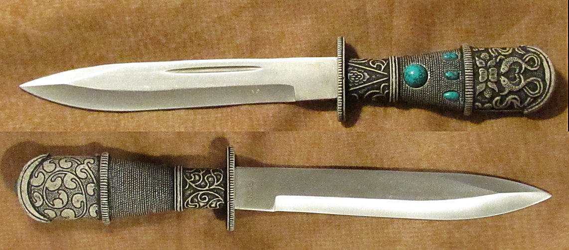 Letter Opener Aztec Inca Desk Knife