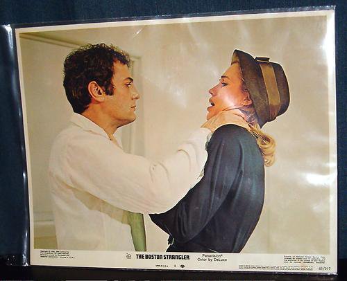 1968 Boston Strangler Lobby Cards Tony Curtis 2 4 7