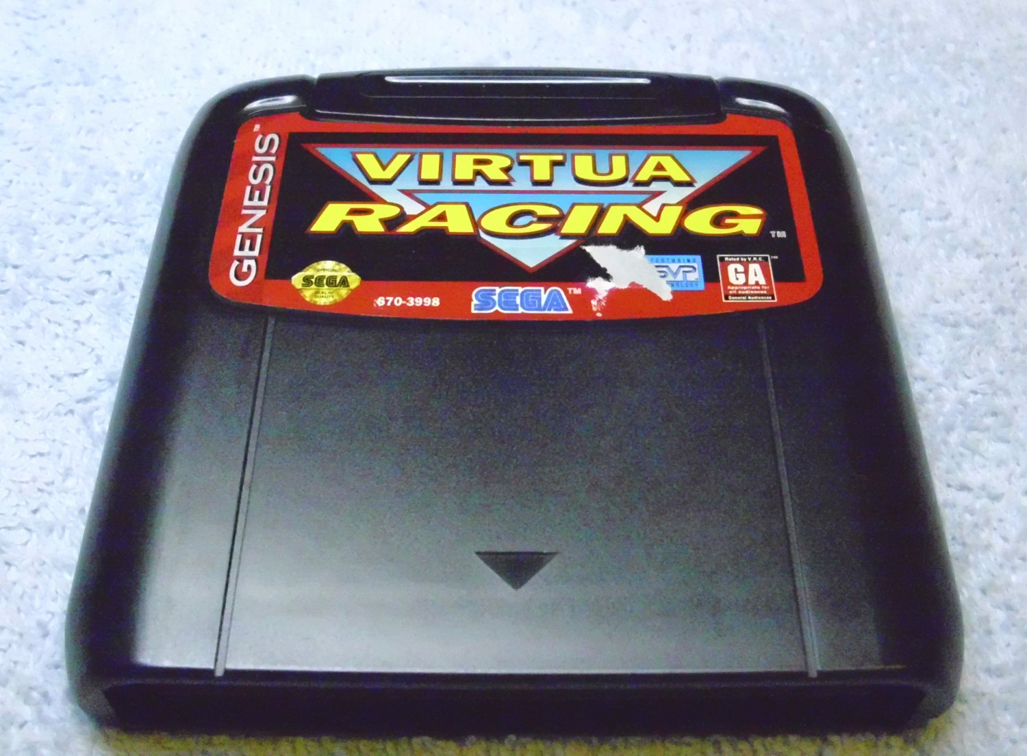 Virtua Racing Sega, game cartridge only, 1994, ( virtual racing )