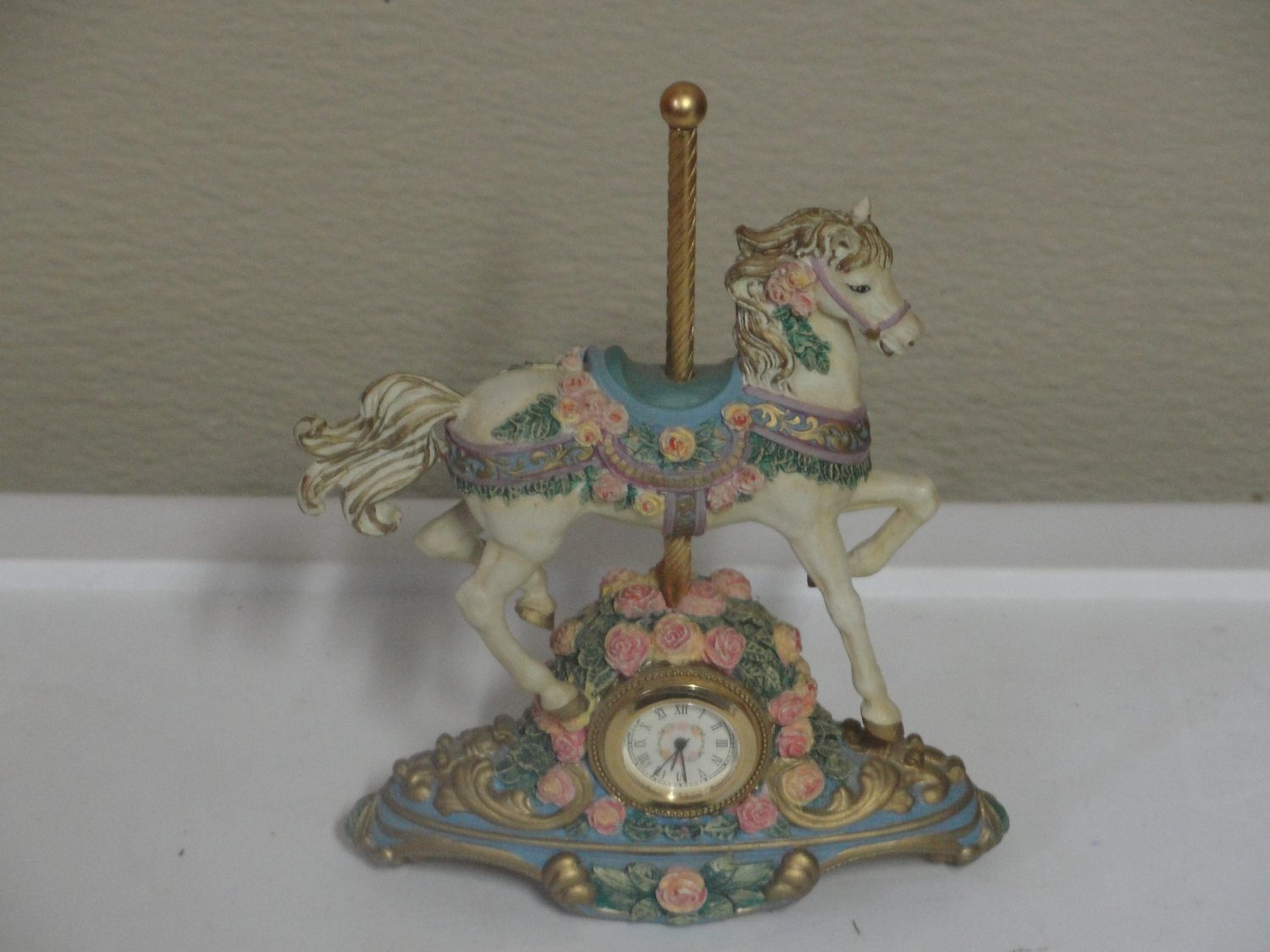 The Carousel Rose Clock