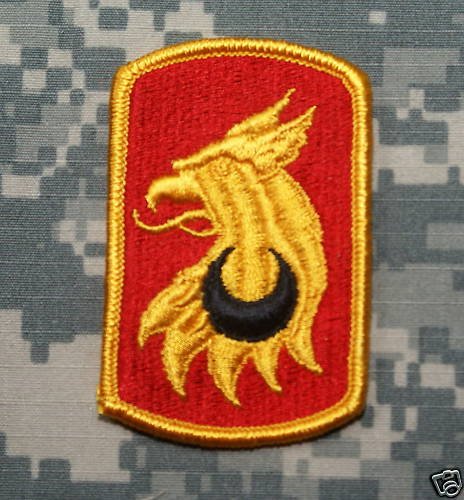 209th Field Artillery Brigade Color Patch