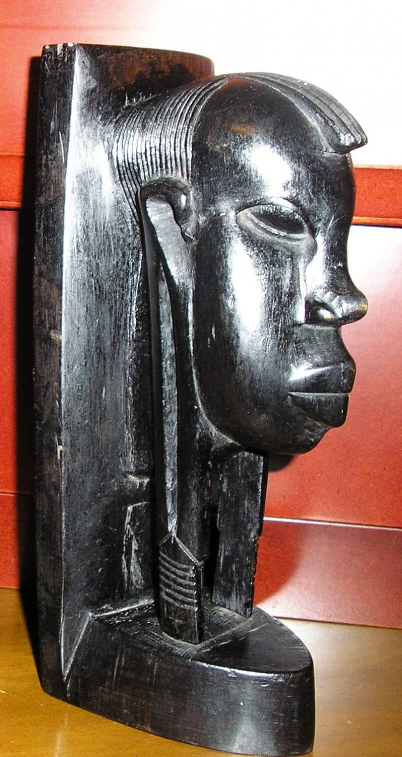 Antique African wood Carving sculptures Tribal folk art