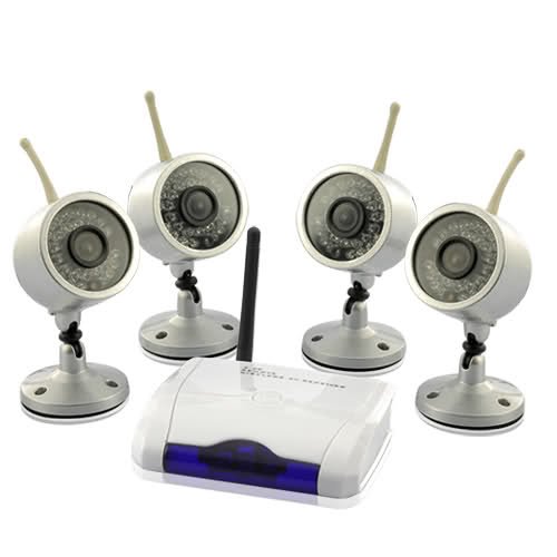 WEATHERPROOF WIRELESS SECURITY CAMERA SYSTEM - INFRARED