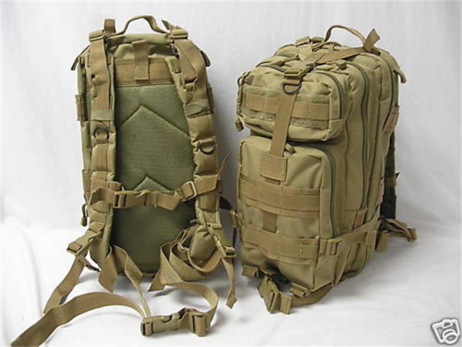 Military Assault Backpacks Medium Size Authentic Army Camo ACU Camelbak ...