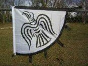 VIKING RAVEN FLAG