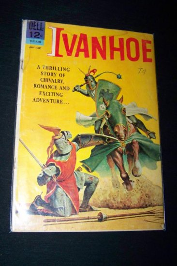 Vintage IVANHOE #1 Dell Comic Book 1963 Good G